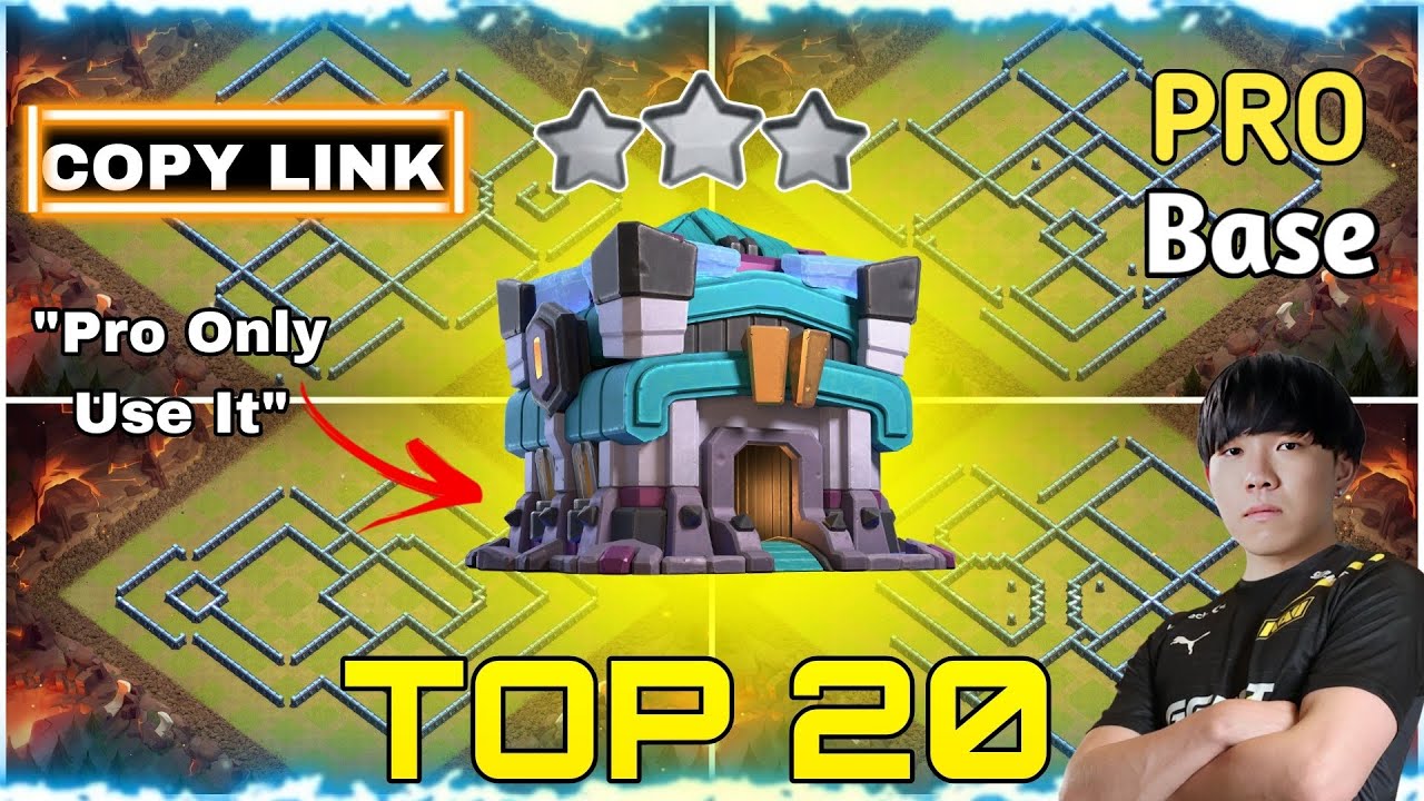 Best!!Th13 Pro Bases in Clashofclans!!Th13 Best War Layout With Link ...
