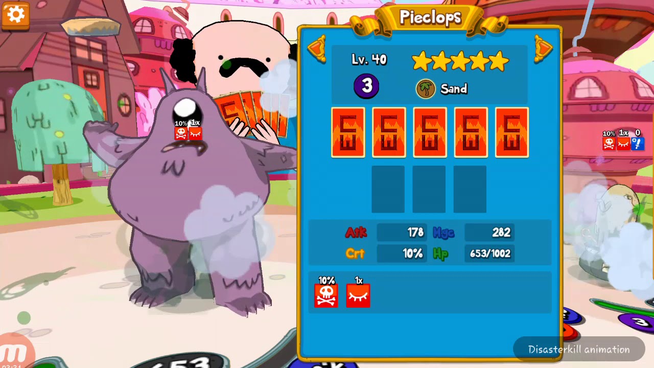 Main Card Wars adventure time dengan Finn the human untuk drop boss ...