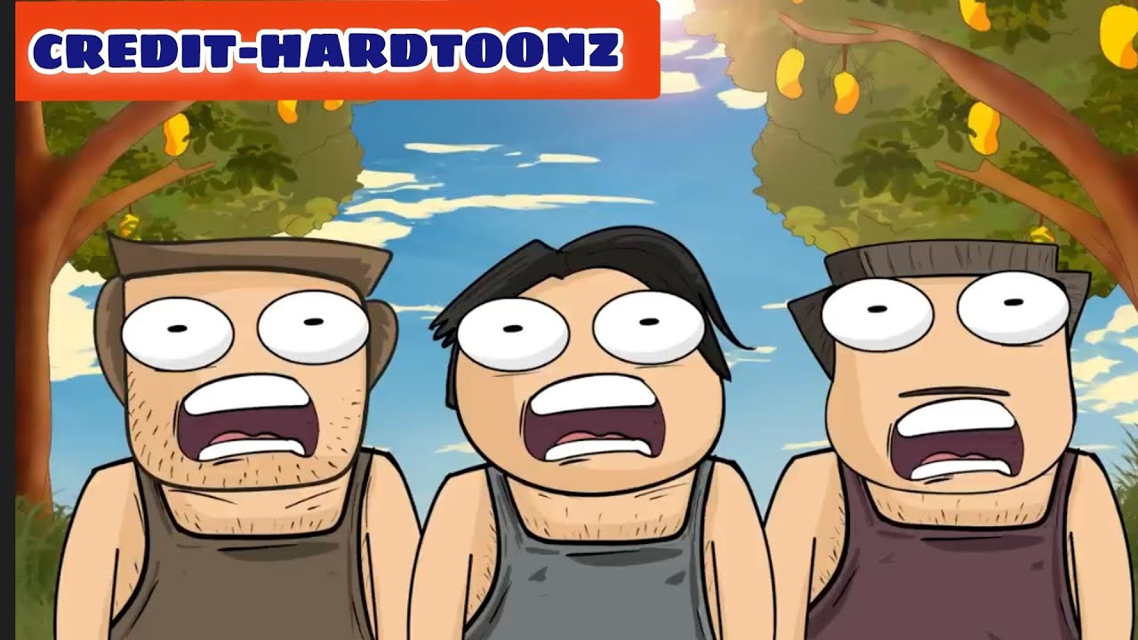 Bichara kutta nali me fas gaya😂।।Hardtoonz new funny video #anime # ...