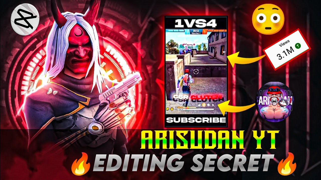 Arisudan YT Editing Secrets Revealed 🔥 | How To Edit Short Montage Like ...