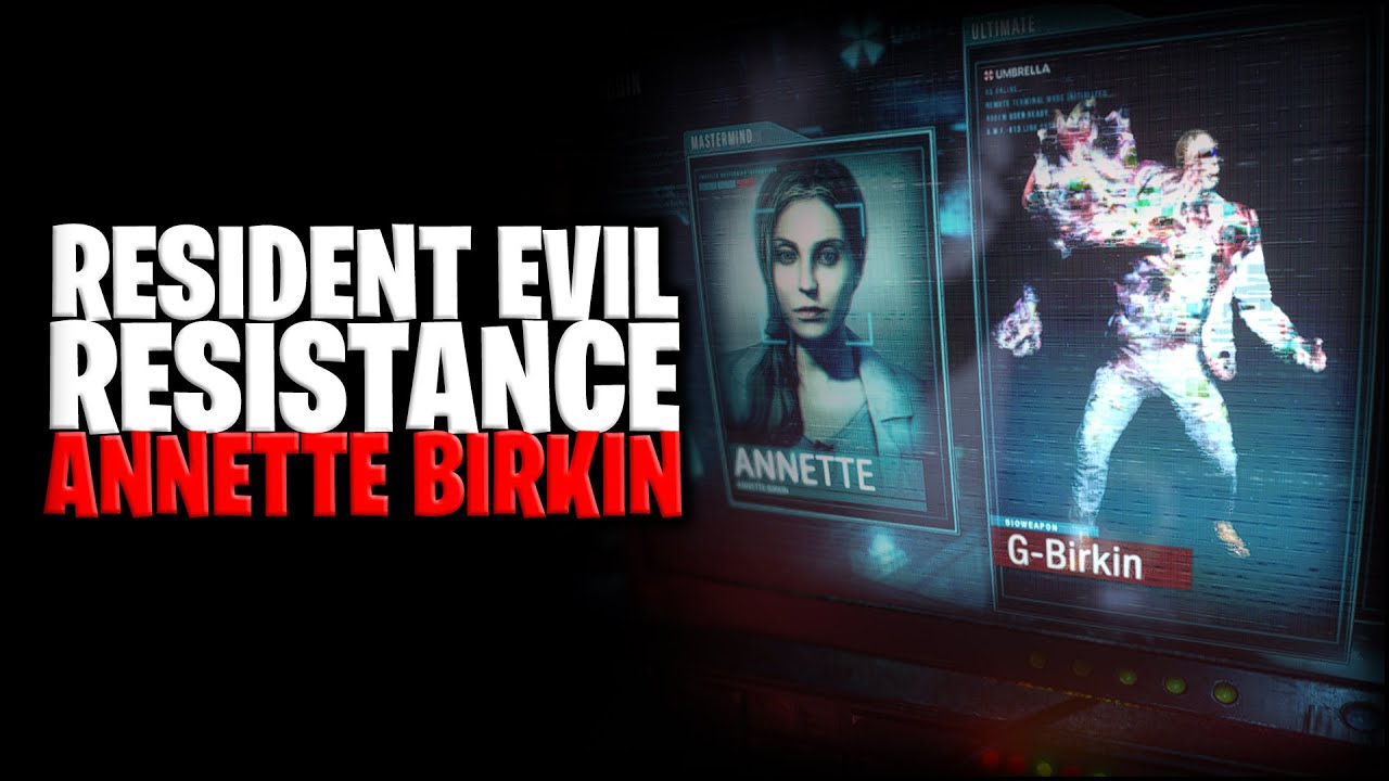 Resident Evil Project Resistance - Mastermind Annette Birkin Gameplay ...