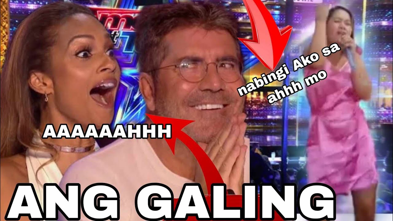 UNBELIEVABLE!! AMAZING PINOY SINGER STOLE THE SPOTLIGHT ON AGT FANTASY ...