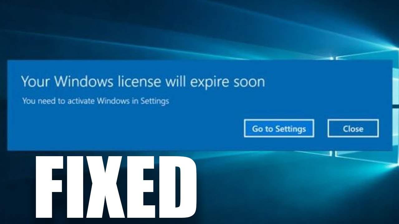 Fix: Your Windows License Will Expire Soon on Windows 11 - YouTube