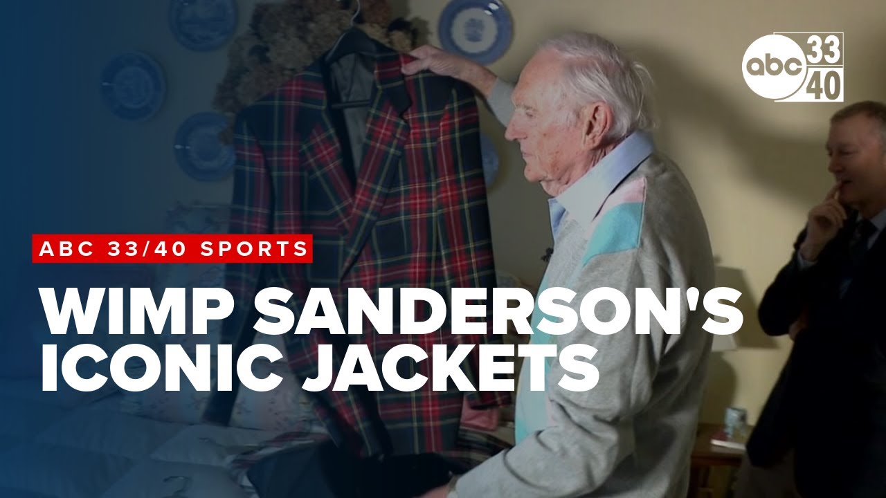 ABC 33/40 Sports: Wimp Sanderson's iconic jackets - YouTube