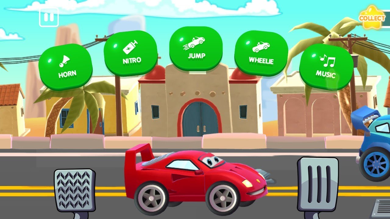 Moo Loo Takes the Wheel: Racing Car Game Fun! || Racing Adventure with ...