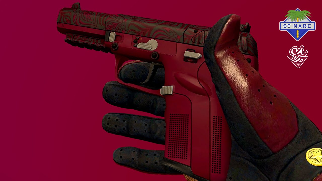 CSGO | Five-SeveN | Crimson Blossom | The St. Marc Collection - YouTube