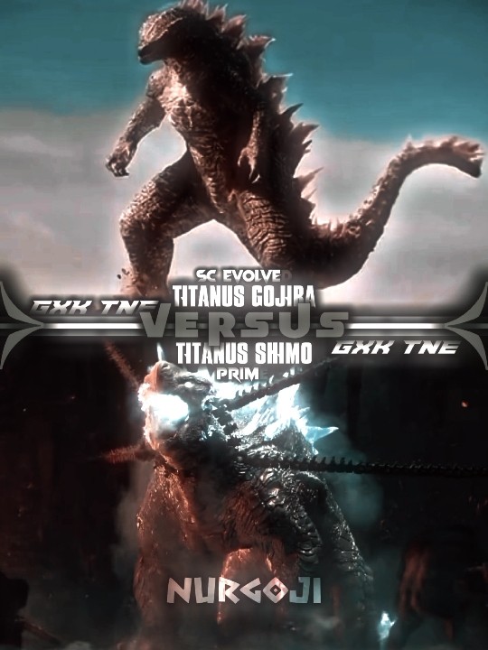 Evolved Godzilla #vs Shimo | #edit #monsterverse # ...