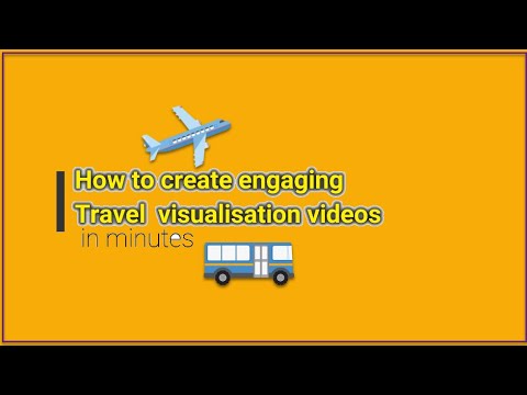 How to create Engaging travel visualization videos in minutes - YouTube