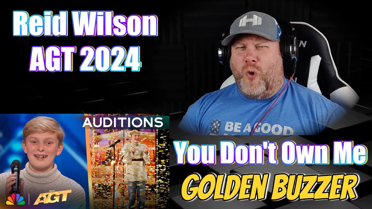 Reid Wilson Receives The GOLDEN BUZZER For "You Don't Own Me ...