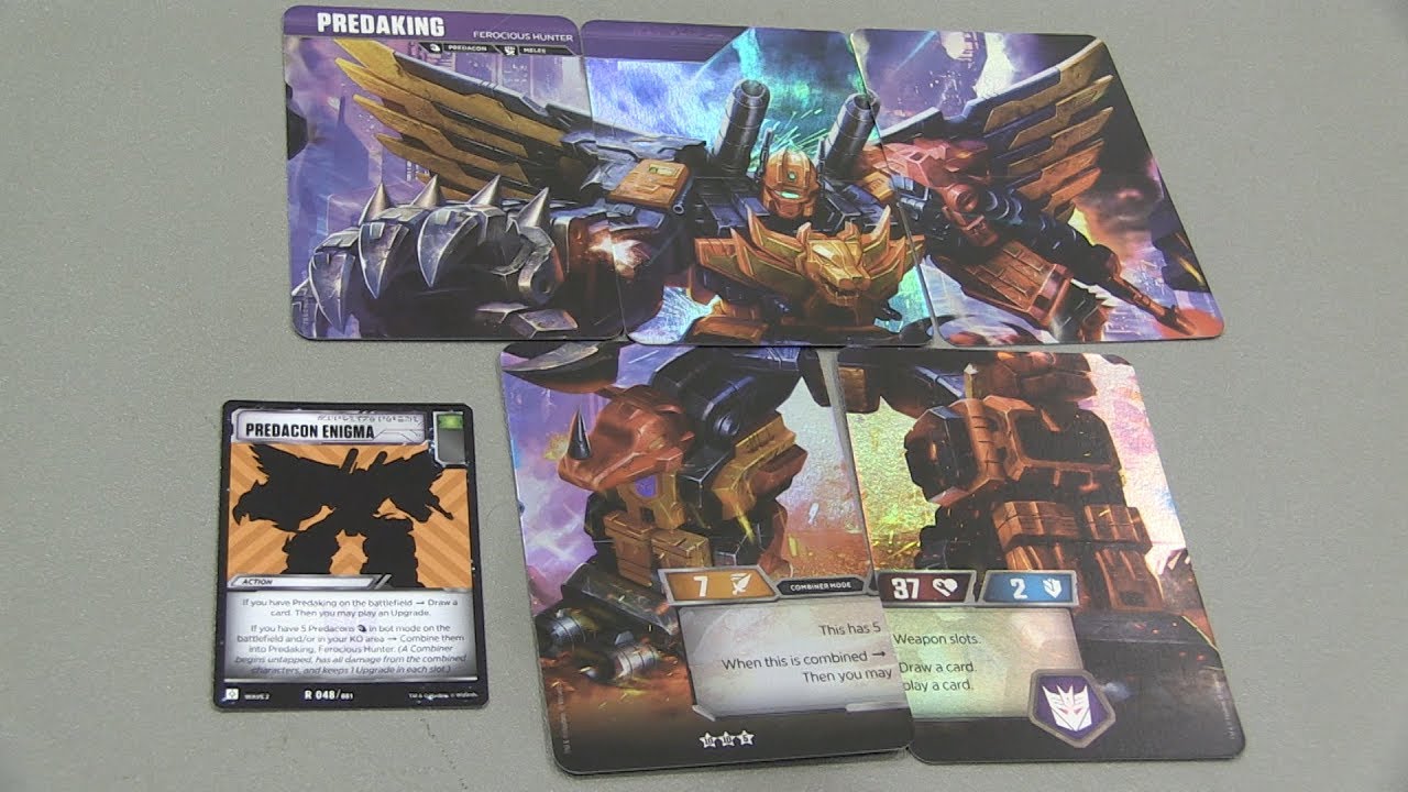 TRANSFORMERS TCG! Winning With Combiners (With Drew Nolosco at PAX East ...
