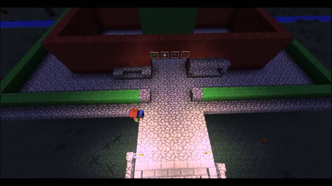 Minecraft Timelapse: [Bat hangout] [Bat statue] (HD) - YouTube