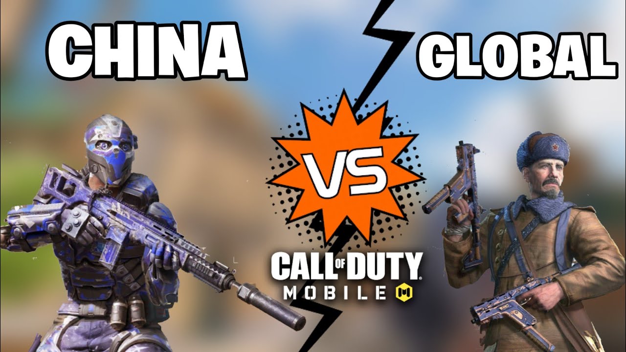 Cod Mobile China Vs Cod Mobile Global | Rank Rewards - Multiplayer ...
