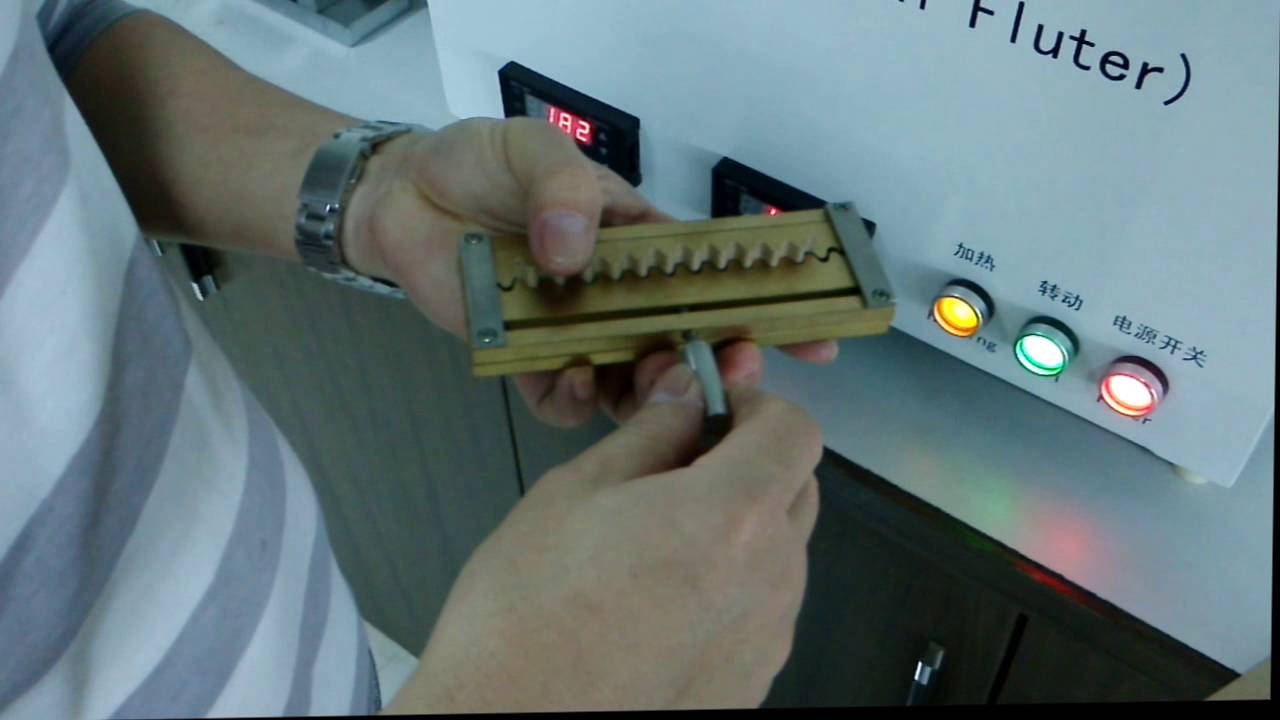 Concora Medium Fluter Vertical Fluter - YouTube