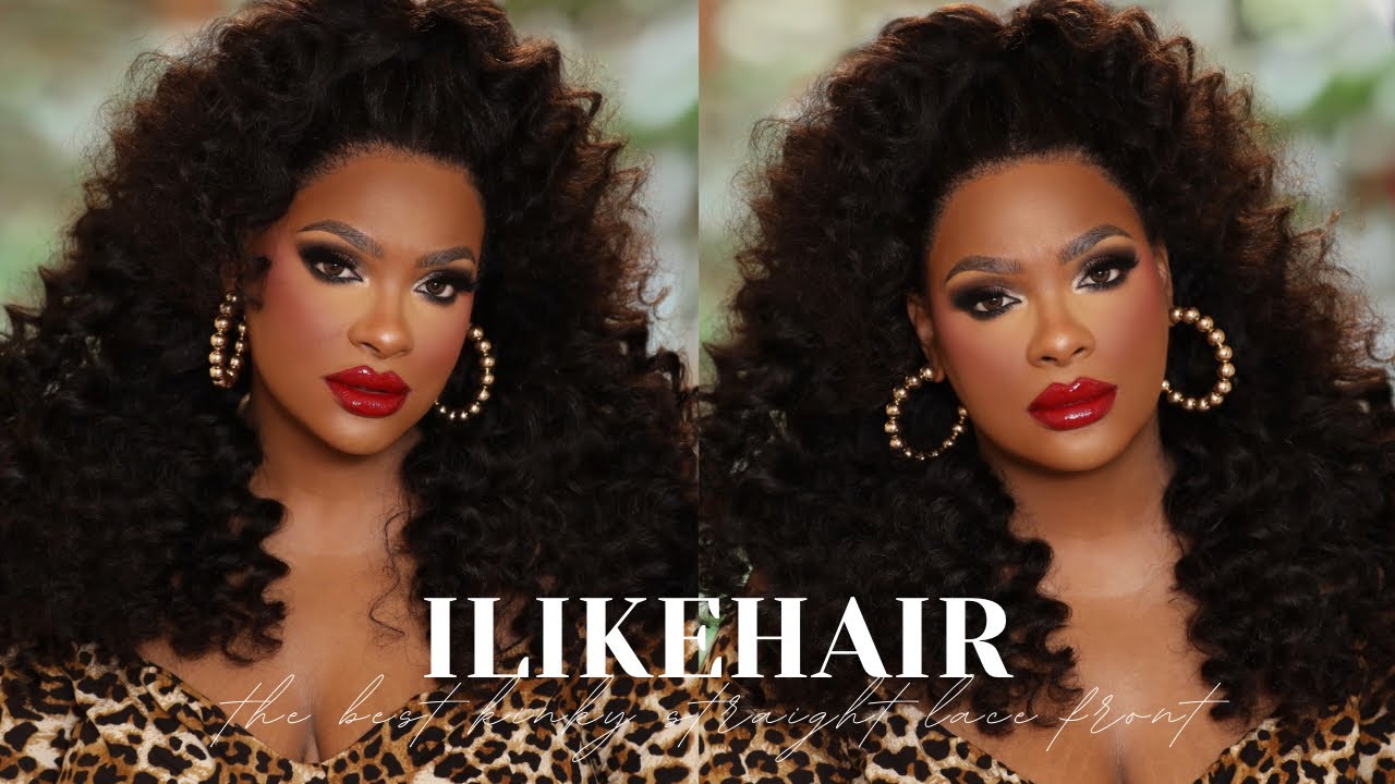 The BEST Kinky Straight Wig - Achieve Natural-Looking Edges with THIS ...