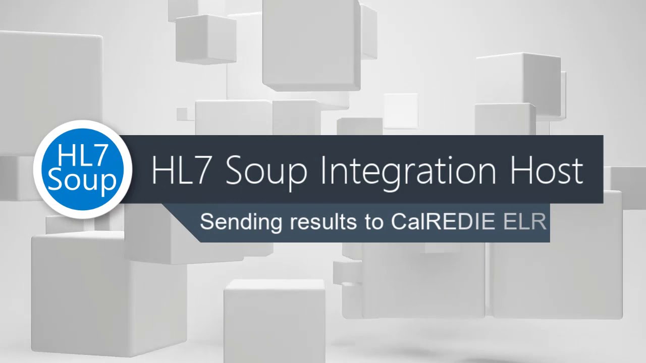 Sending HL7 results to CalREDIE ELR - YouTube