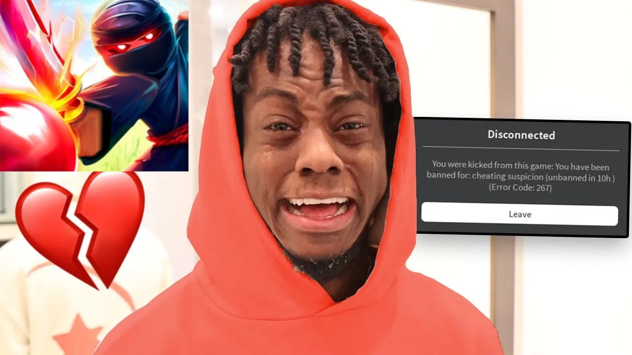 BLADE BALL BANNED ME FOREVER!!! I QUIT - YouTube