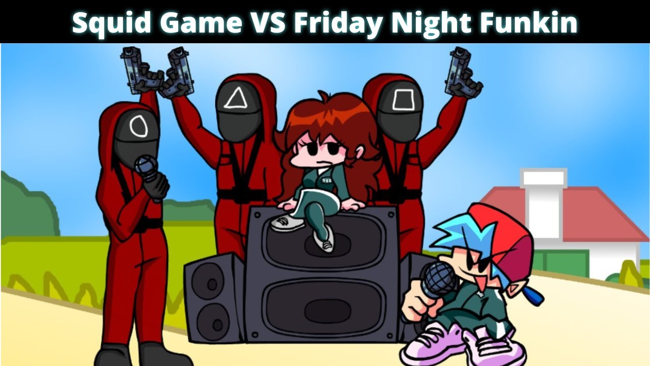 Squid Game VS Friday Night Funkin' Full Week + Cutscenes (ModHard FNF ...