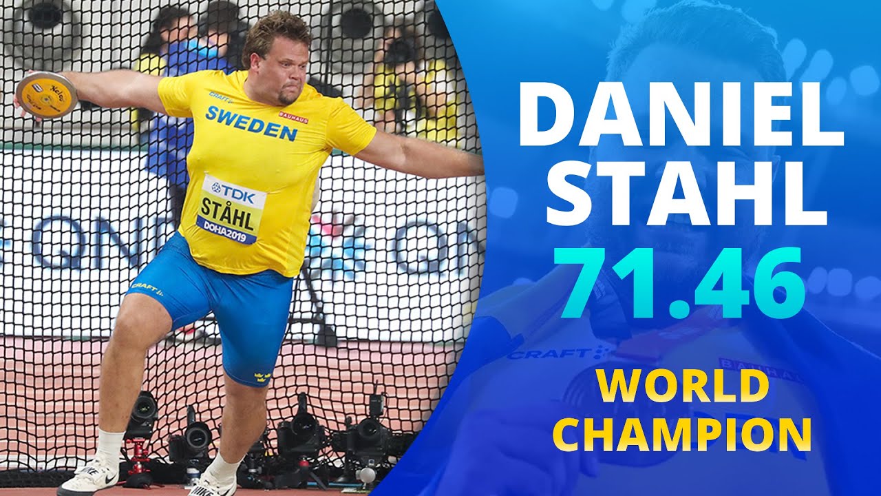 Daniel Stahl is HIM... World Champs Discus Analysis - YouTube