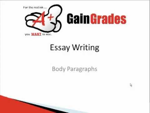 How to Write a Body Paragraph: The 3 Universal Steps to Great Writing ...
