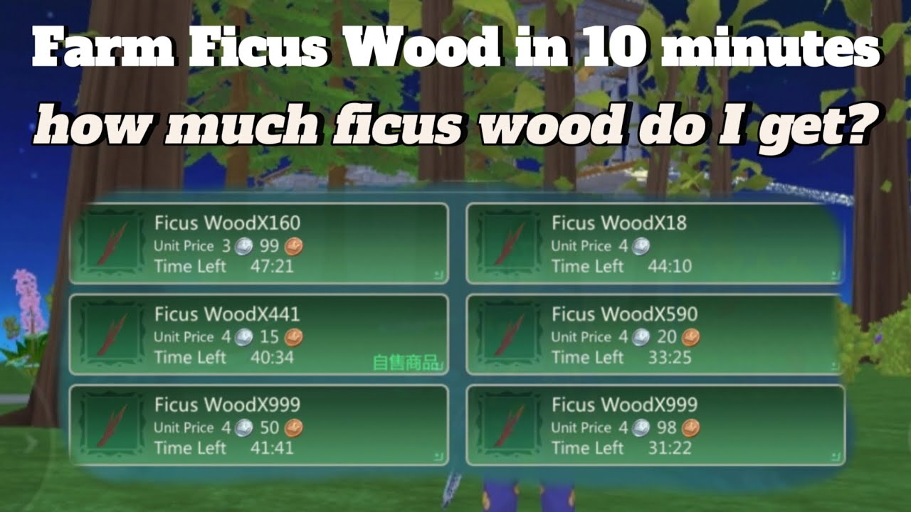 Gathering Ficus Wood In 10 minutes | Utopia Origin - YouTube