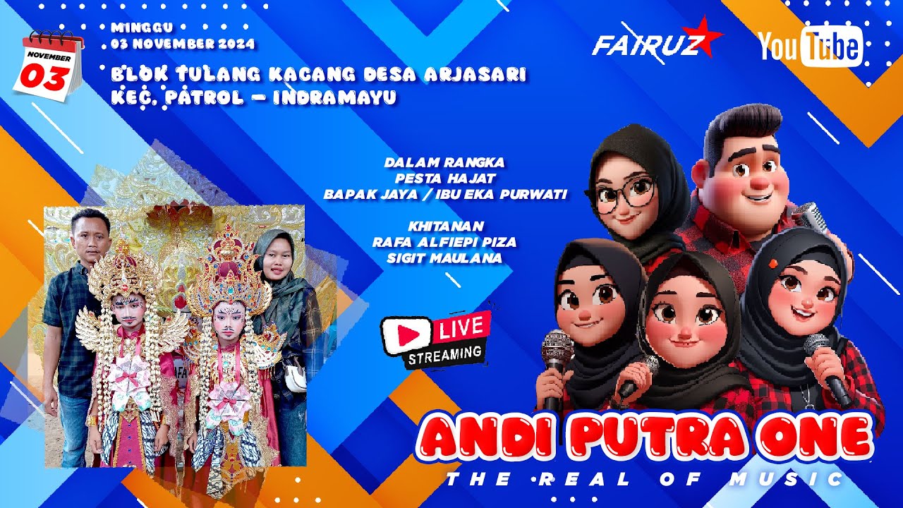 🔴 [LIVE] ANDI PUTRA ONE | TULANG KACANG [ARJASARI] - PATROL - INDRAMAYU | MINGGU , 03 NOVEMBER ...