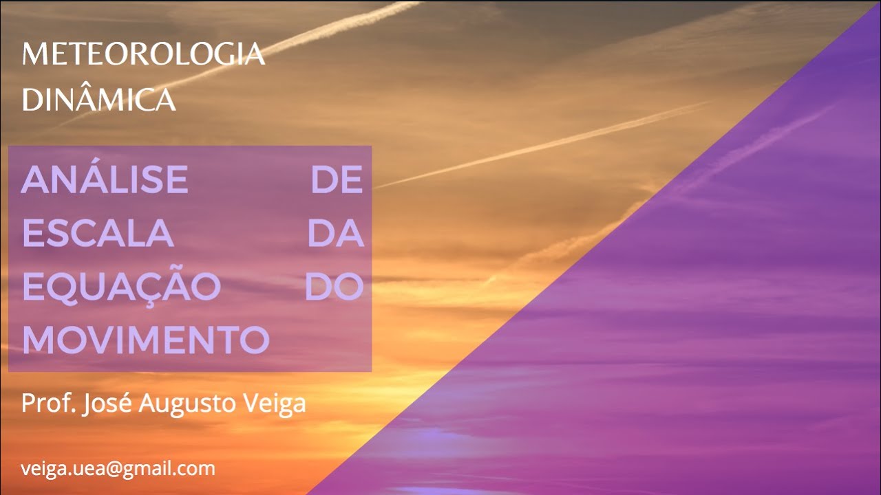 Analise de Escala da equação do Movimento e Vento Geostrófico - YouTube