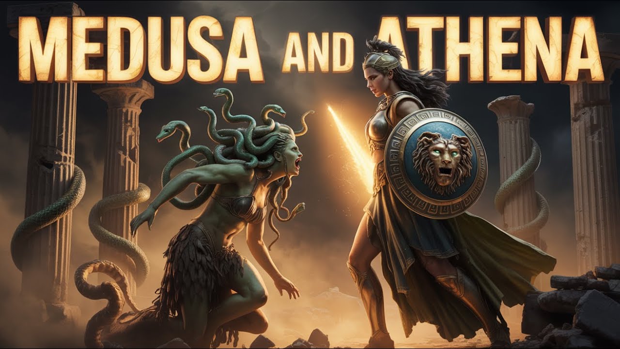 Medusa and Athena | Bedtime Sleep Stories | Greek Mythology for Sleep ...