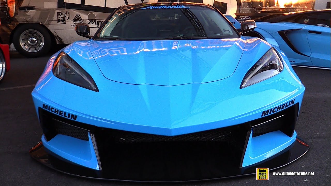 Liberty Walk Wide Body 2021 Chevrolet Corvette C8 - A Dream Car! - YouTube