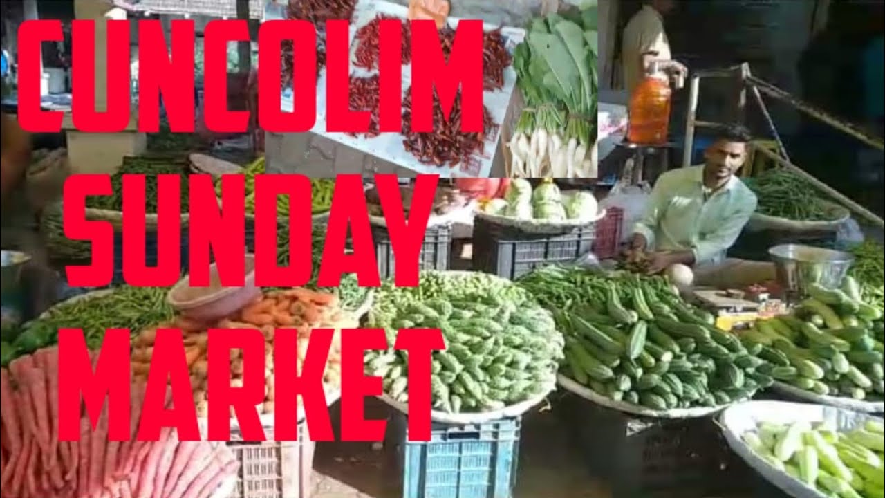 Sunday shopping in cuncolim market #goanvlogger# konkanivlog# - YouTube