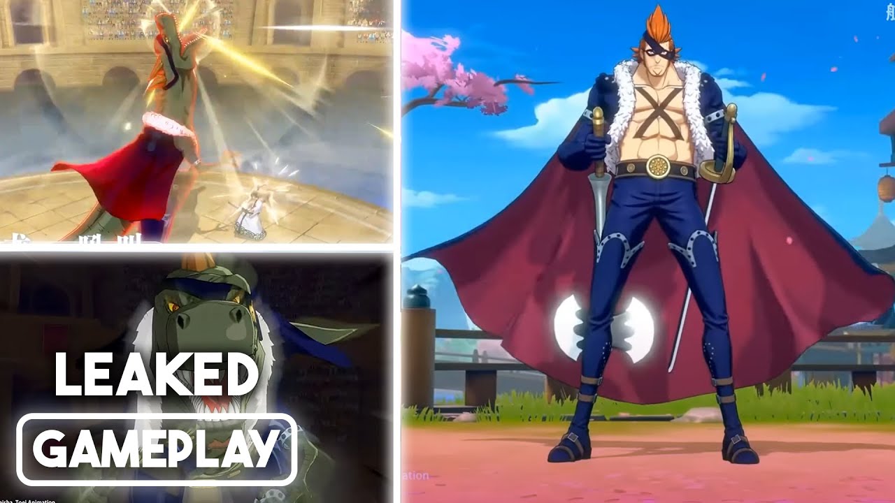 X DRAKE LEAKED GAMEPLAY ‼️ A PLAYABLE DINOSAUR FORM 🦖 One Piece ...