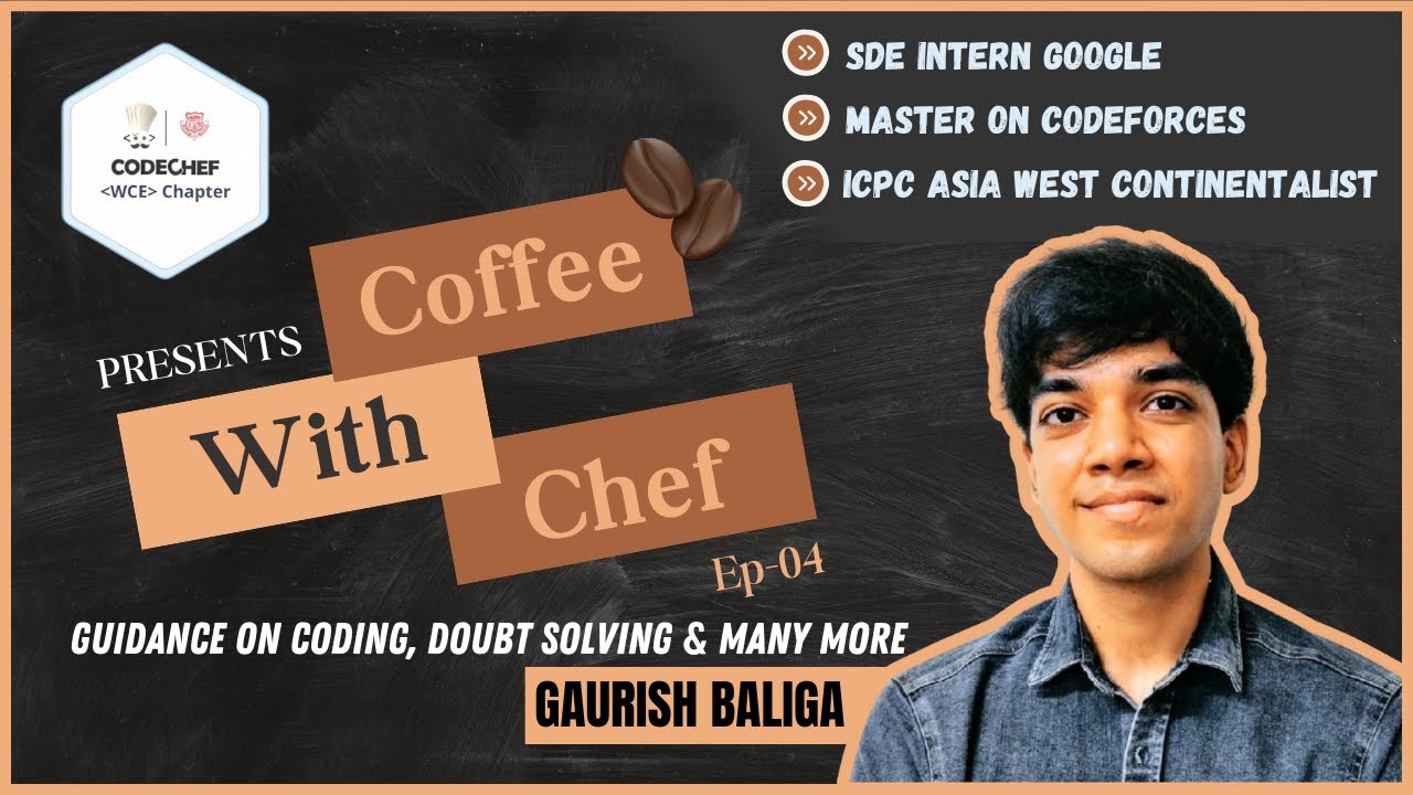 Coffee with Chef Ep. 4: Gaurish Baliga on Competitive Programming ...