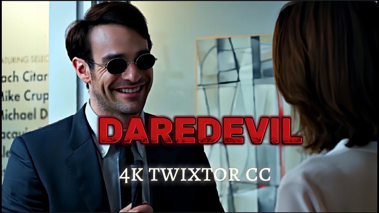 Daredevil (Matt Murdock) 4K Twixtor CC | Scene Pack | 4K Clips for Editing from Daredevil Series ...