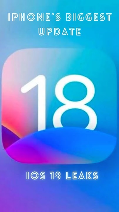 iPhone's BIGGEST Update Ever? iOS 18 Leaks! #apple #ios18 #iphone # ...