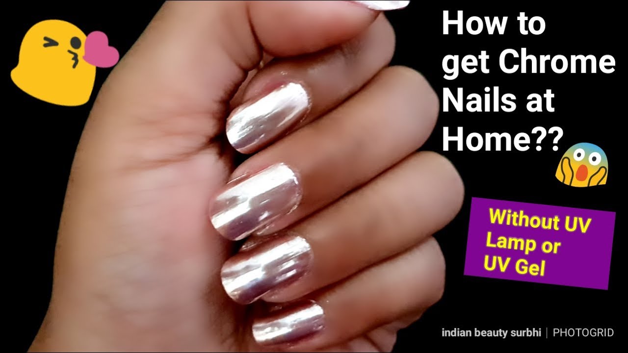 How To Get Chrome Nails At Home No UV Lamp No UV Gel Isadora Mirror Chrome Powder Review how-to-get-chrome-nails-at-home-no-uv-lamp-no-uv-gel-isadora-mirror-chrome-powder-review