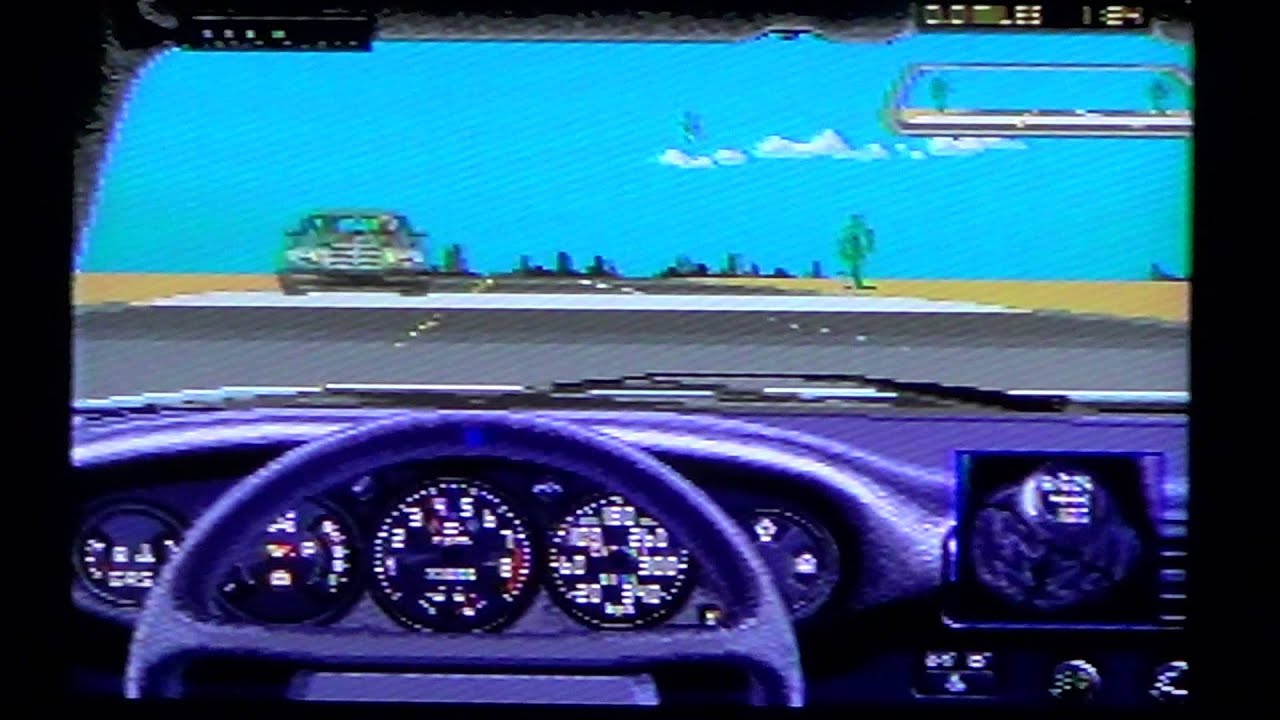 Atari ST Test Drive The Duel - YouTube
