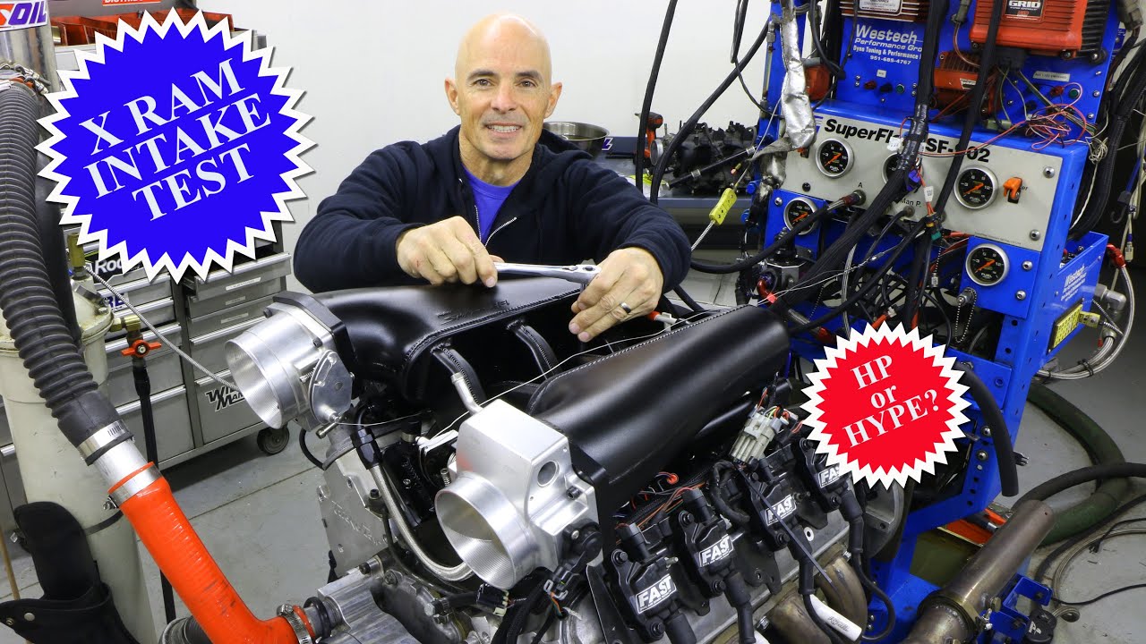 LS X-RAM INTAKE TEST - YouTube