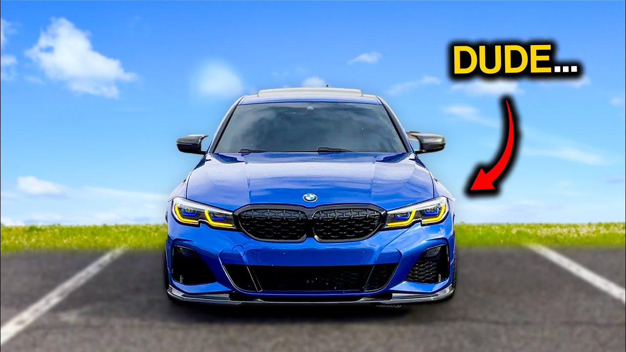 I Put Laserlights + Yellow DRL's On My M340i - YouTube