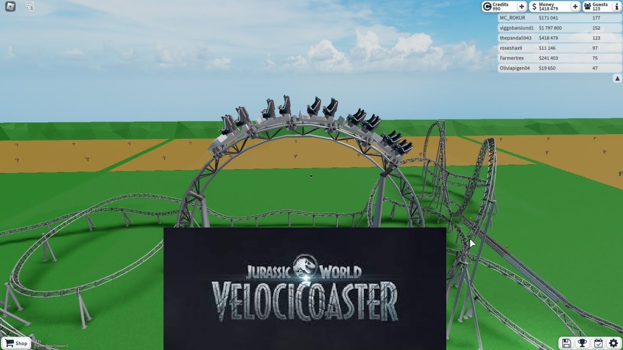 VelociCoaster: Universal Studios Orlando Recreation! - YouTube