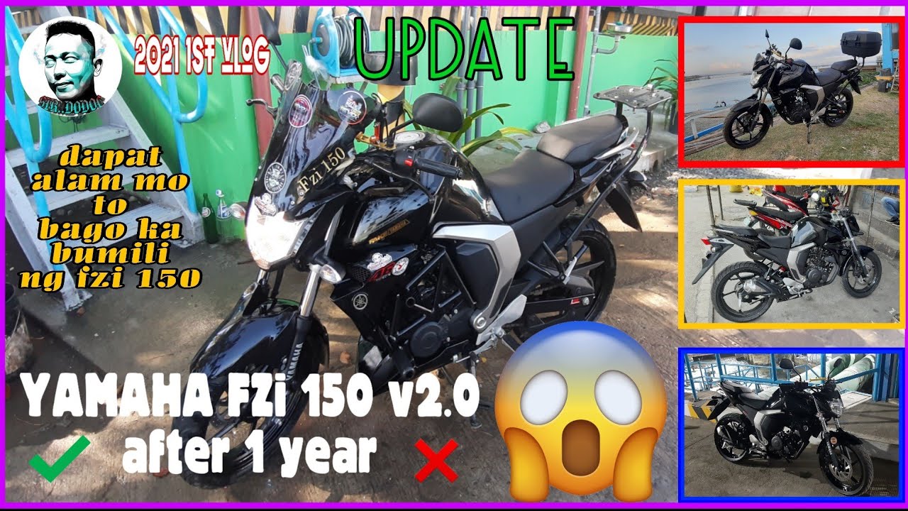 Dapat alam mo to bago ka bumili ng yamaha fzi 150 v2.0 / owner update ...