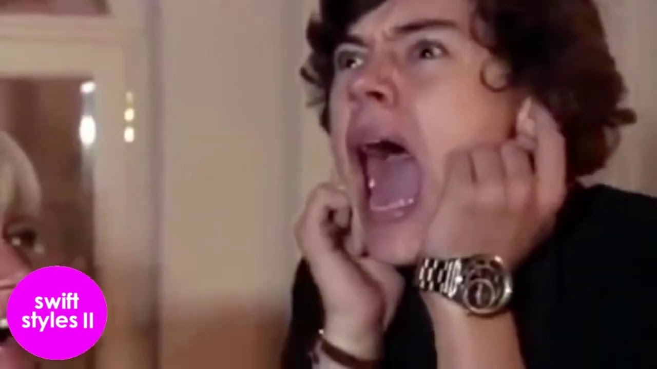 Harry styles is scared of fireworks 💥 - YouTube