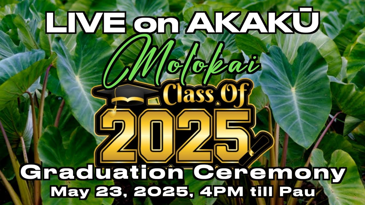 2025 Molokai High School Graduation - YouTube