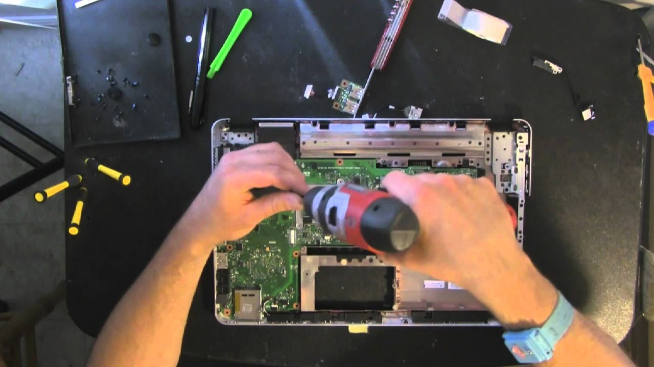 HP DV5-2043CL 2012 laptop take apart disassembly - YouTube