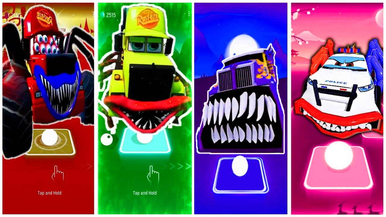 Mack Truck Robot eater 🆚 Mack Truck crazy 🆚 Truck zombie 🆚 Green Mack ...