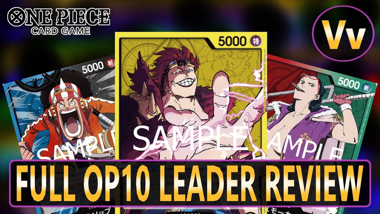 One Piece TCG: Full OP-10 Leader Review, Going Over All of the 6 New ...
