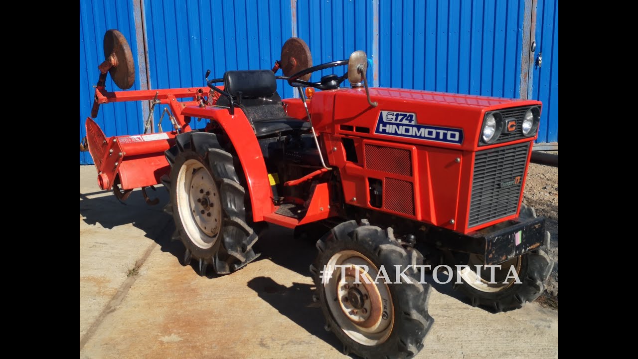 HINOMOTO C174 | #traktorita - YouTube