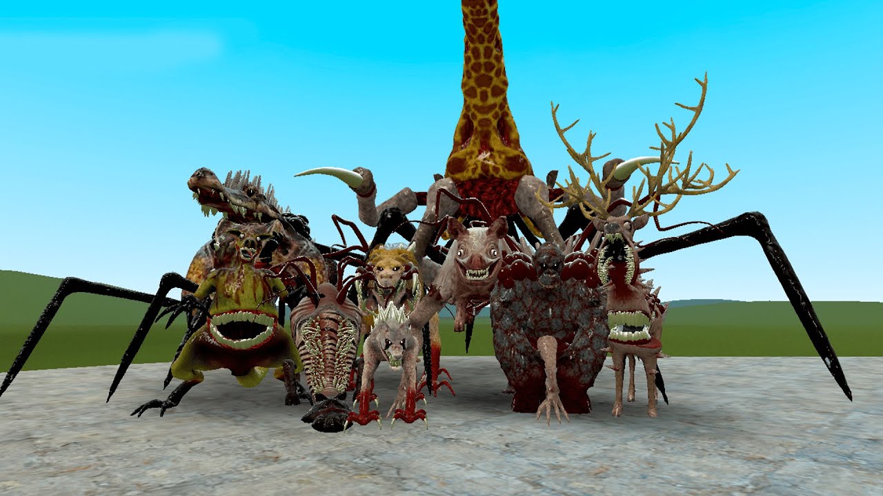 NEW ALL ZOOCHOSIS MUTANT ANIMALS In Garry's Mod! - YouTube