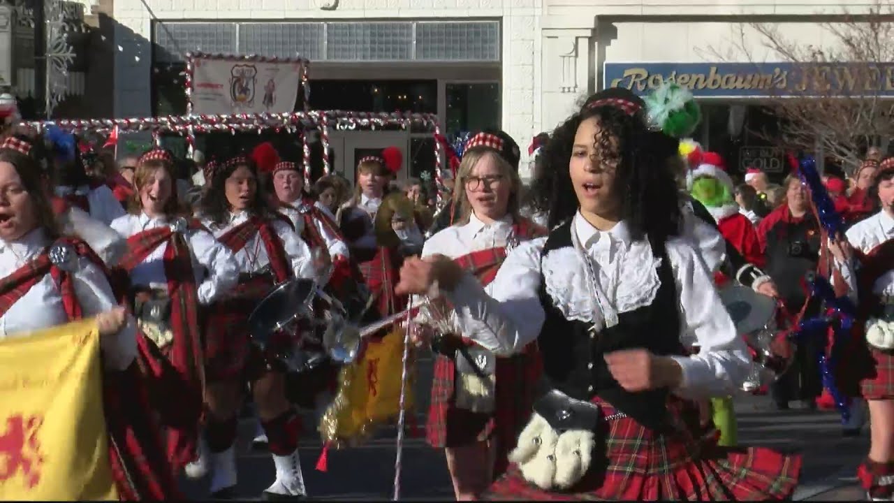 Springfield celebrates Christmas with annual parade - YouTube