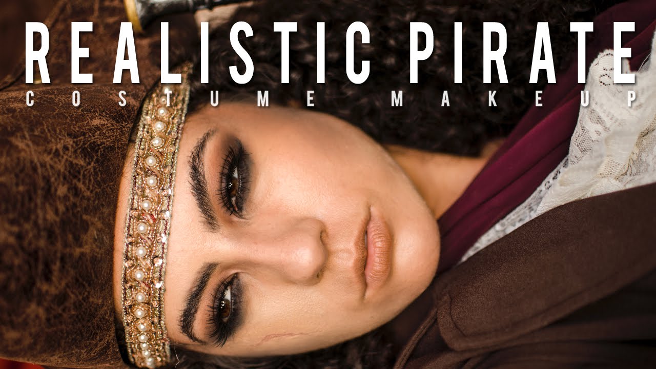 Pirate Makeup Tutorial - YouTube