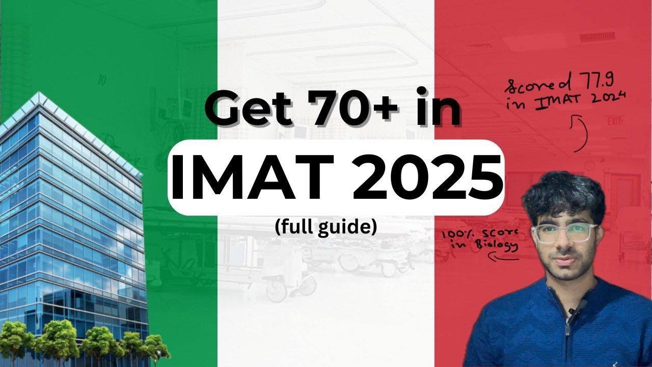 How to score 70+ in IMAT 2025 - YouTube