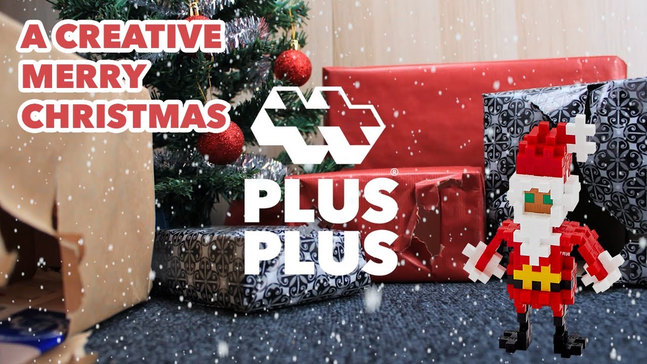 Plus-Plus - A Creative Merry Christmas - YouTube